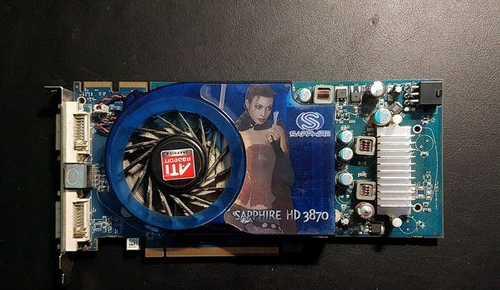 Видеокарта Sapphire Radeon HD 3870 512MB PCI-E