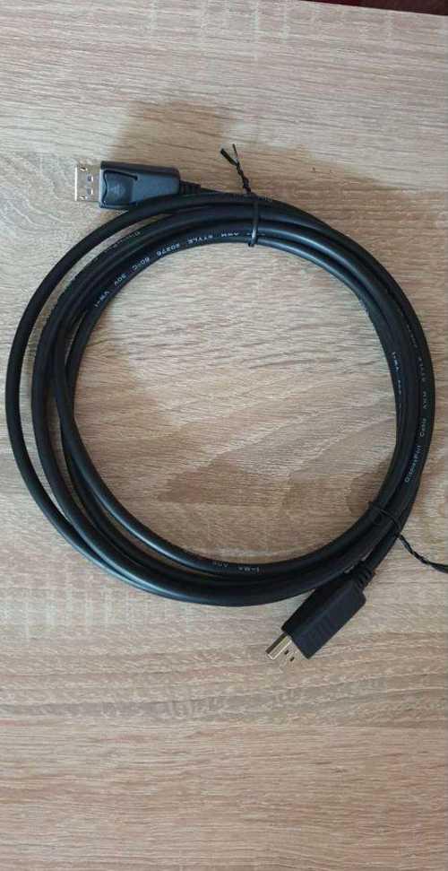 Кабель displayport 3m v1.0