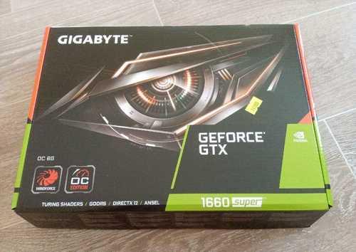 Видеокарта Gigabyte GeForce GTX 1660 Super OC NEW