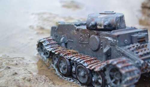 Модель танка т-1ф