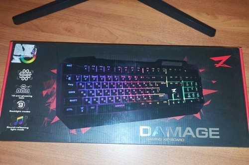 Игровая клавиатура Damage с подсветкой