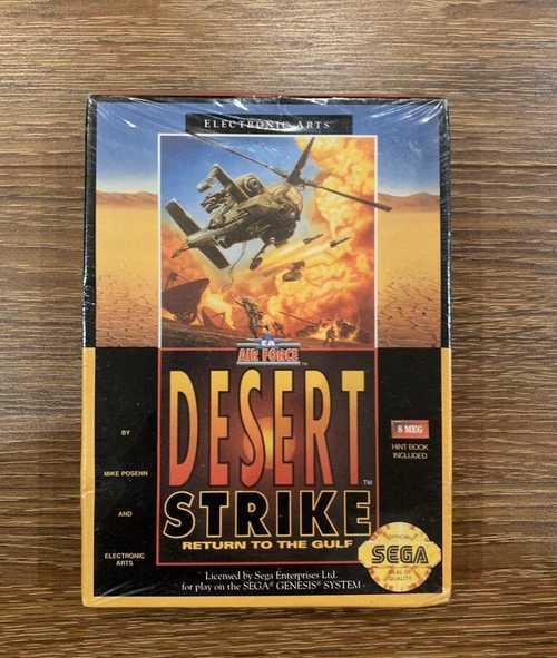 Desert Strike для Sega Genesis/Mega Drive, новый