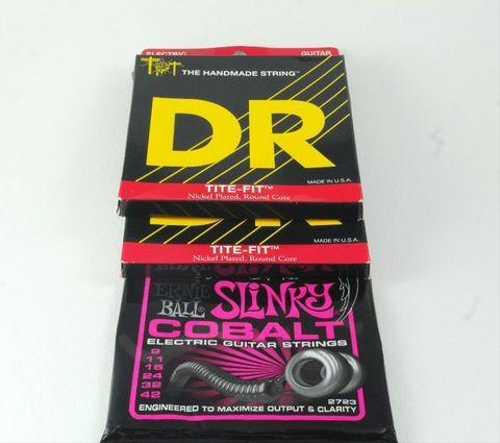 Струны для электрогитары Ernie Ball Cobalt DR USA