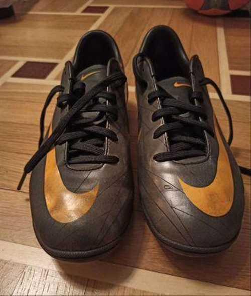 Бутсы подростковые Nike jr mercurial victory tf 37
