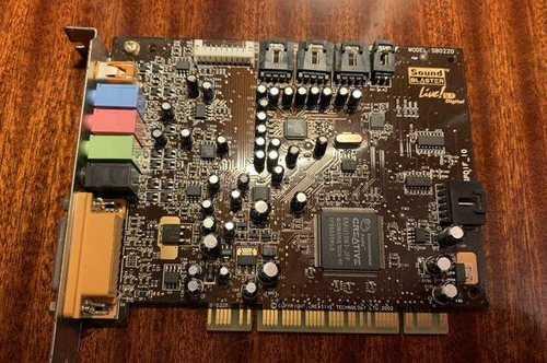 Звуковая карта creative soundblaster 5.1 PCI