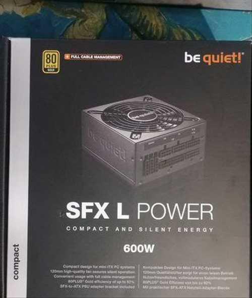 Блок питания be quiet SFX L 600w