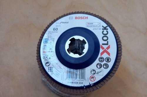 Круги шлифовальные Bosch x-lock