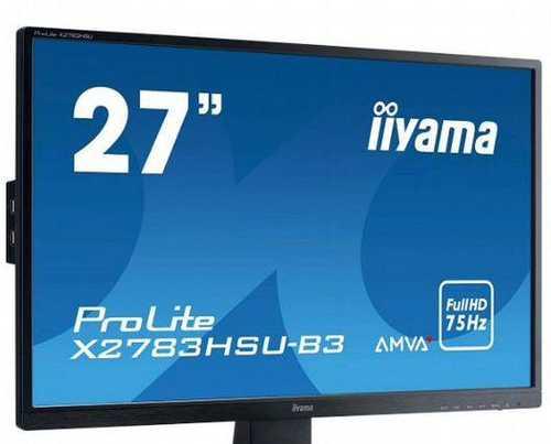 Премиум монитор iiyama ProLite X2783HSU-B3 27"