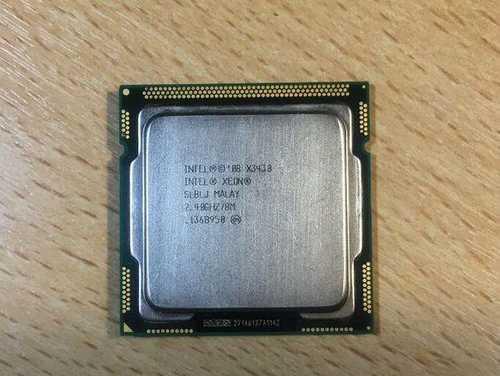 Intel xeon x3430 4-ядра / LGA1156