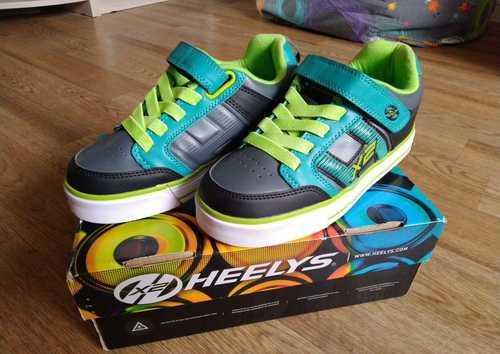 Heelys кроссовки - ролики, р.33-34 почти новые