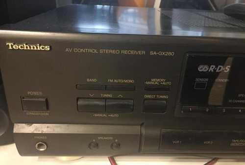 Technics AV control stereo receiver SA-GX 280