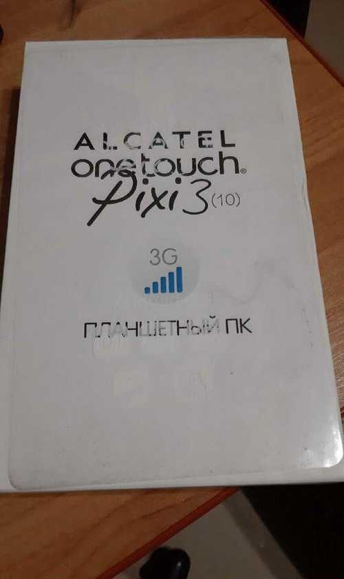 Планшет alcatel onetouch pixi 3 10 дюймов