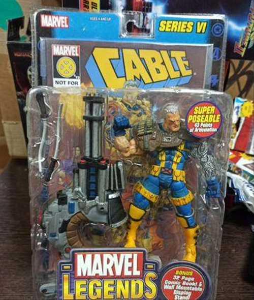 Фигурка ToyBiz Marvel Legends Series VI Cable