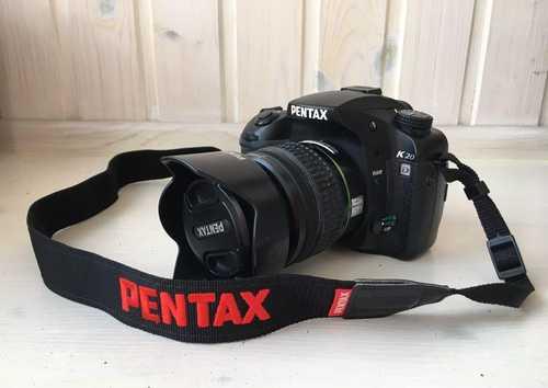 Зеркальный фотоаппарат Pentax K-20, объектив Penta