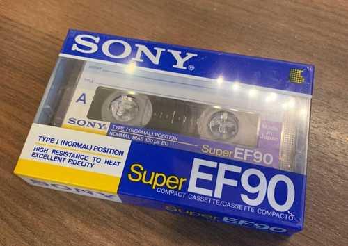 Аудиокассета sony super ef-90