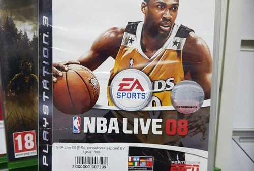 Ps3 NBA live 08 б.у