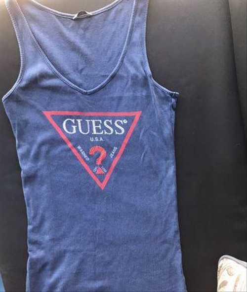 Майка топ guess оригинал