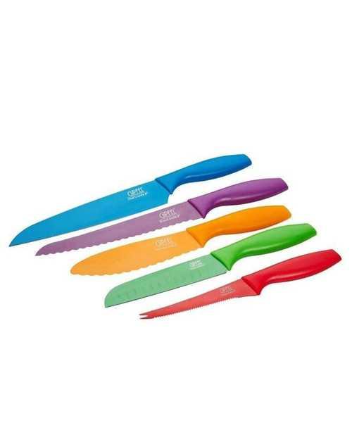 Набор цветных ножей gipfel 6739 5пр