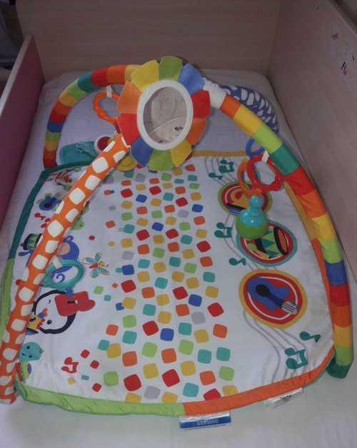 Развивающий коврик Fisher Price "Музыкальная сцена