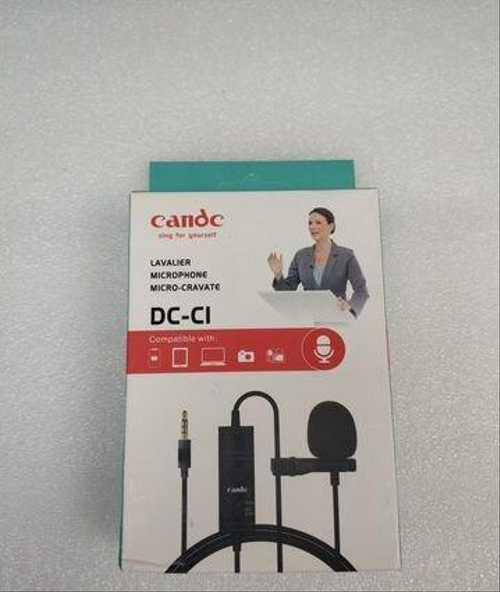 Петличный микрофон cande DC-C6