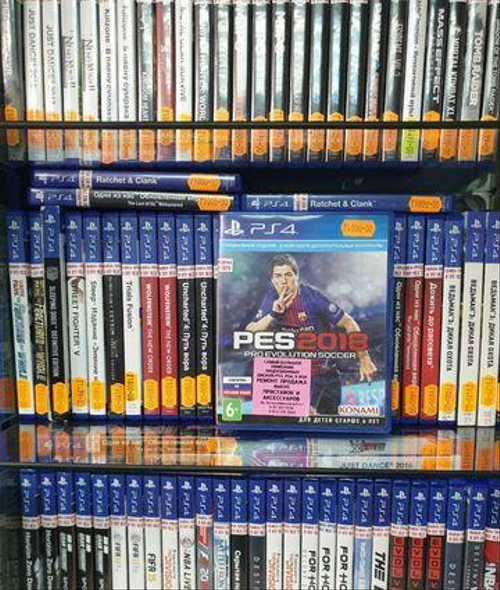 Игра PES 2018 PS4