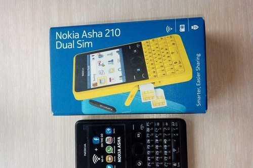 Телефон Nokia Asha 210 Dual sim