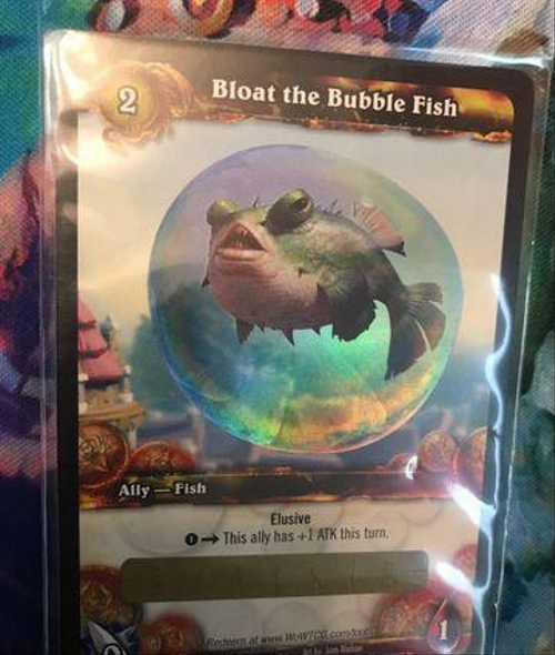 Bloat the Bubble Fish WoW TGC loot