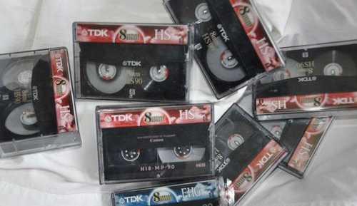 Видеокассеты 8мм T,D.K H.S 90