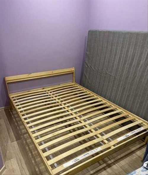 Кровать двуспальная IKEA neiden