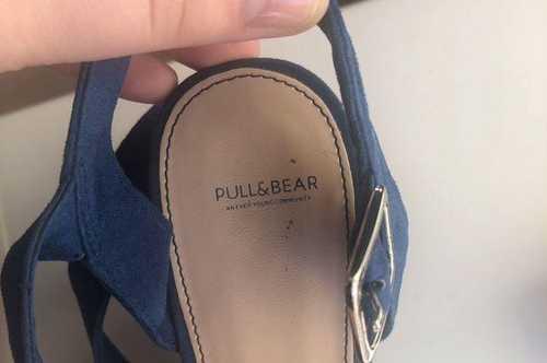Босоножки эспадрильи pull and bear