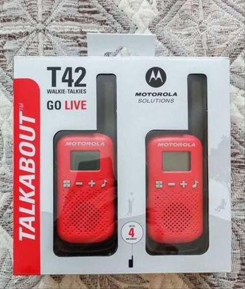 Рации Motorola Talkabout t42