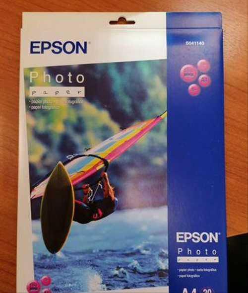 Фотобумага epson