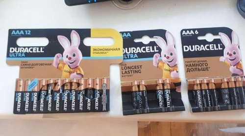 Батарейки duracell