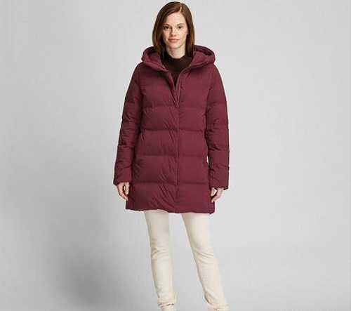 Uniqlo пальто пуховое зимнее. М