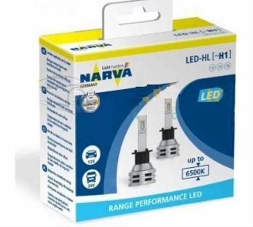 Лампы светодиодные narva range performance LED H1