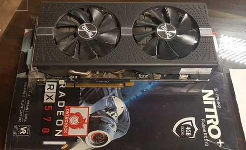 Видеокарта Sapphire rx 570