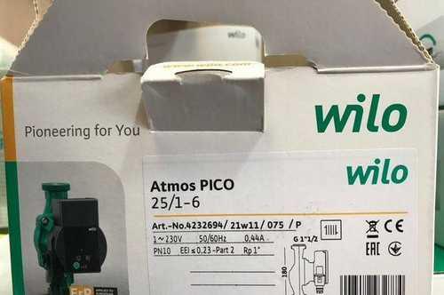 Циркуляционный насос Wilo Atmos pico 25/1-6