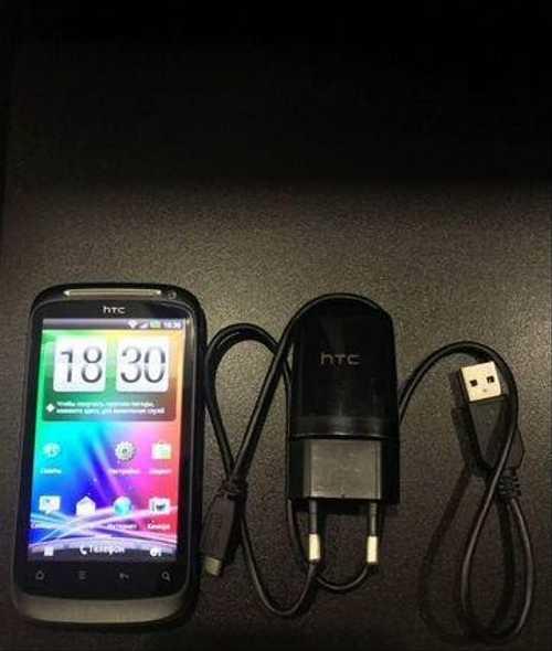 Телефон HTC Desire S + карта памяти Kingston 16Gb