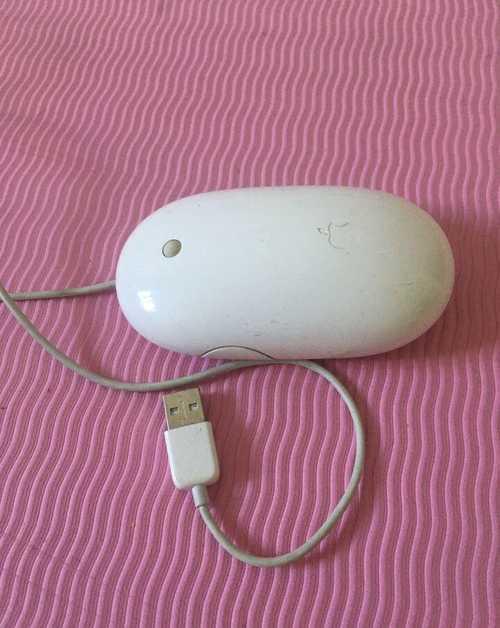 Apple мышь Apple Mighty Mouse USB White (MB112ZM/C