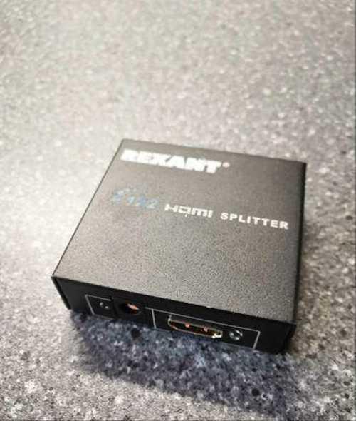 Hdmi делитель rexant hdmi 1x2 17-6901 (Splitter)