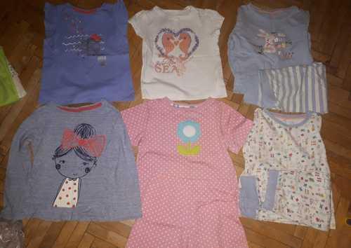 Футболка, пижама, лонгслив mothercare 86-104