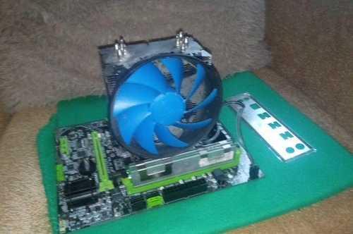 Комплект материнская плата+E5 2640+RAM+кулер