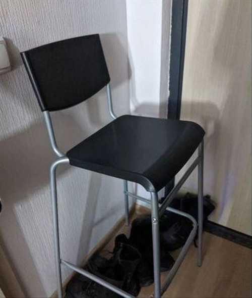 Барные стулья Stig IKEA 2шт - 63см + 74см