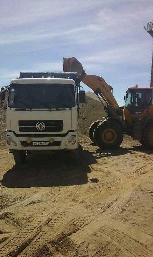 Песок речной, чернозём, кирпичный бой, срез