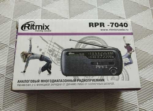 Новый радиоприемник Ritmix RPR-7040