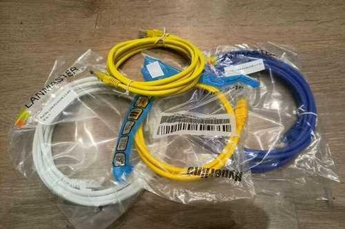 Патч-корды. Интернет кабели 1м, 1.5м, 2м, 3м