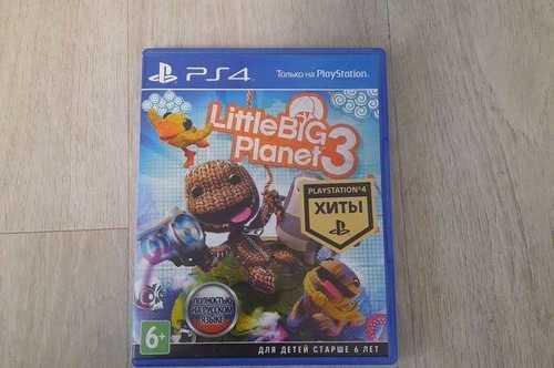 Игры для приставок ps4. Диск LittleBiG Planet 3