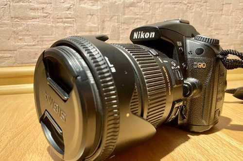 Nikon d90 sigma 17-70 f2.8-4