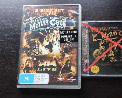 Motley Crue DVD
