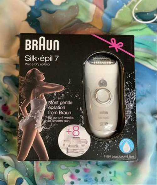 Эпилятор braun silk epil 7